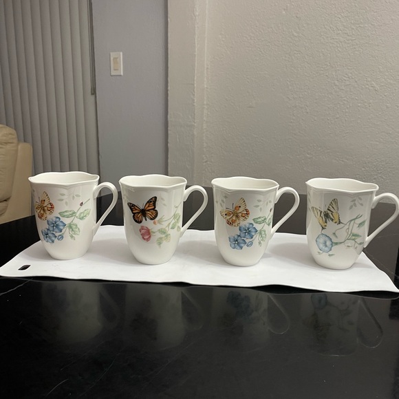Lenox | Dining | Lenox Butterfly Meadow Mug Set | Poshmark